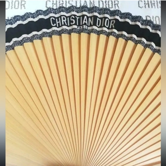 Dior | Accessories | New Christian Dior Dioriviera Folding Fan Japan ...